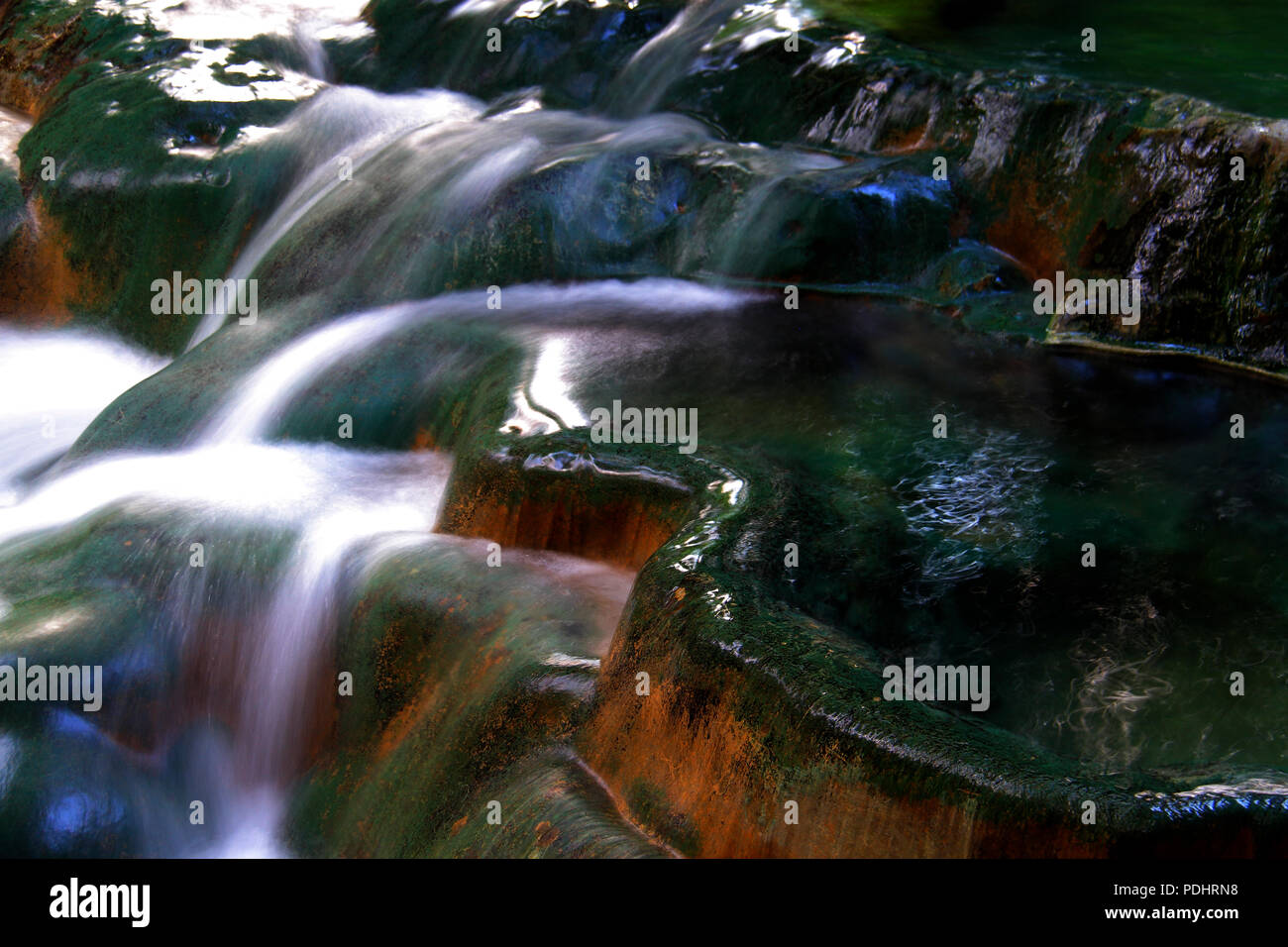 Hot springs fall river hi-res stock photography and images - Alamy