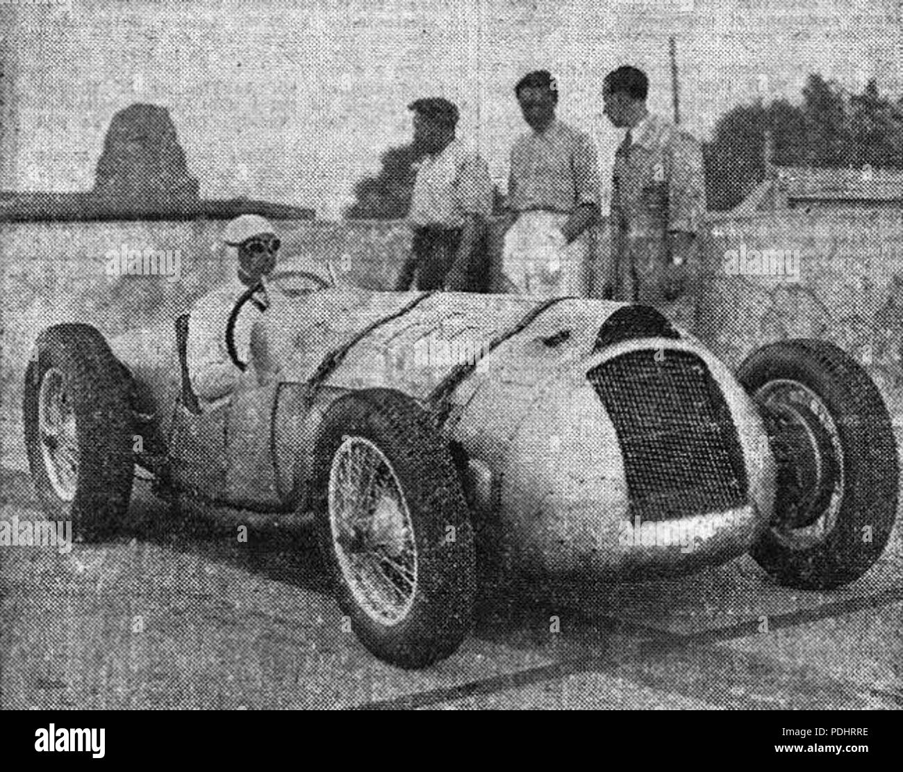 278 René Dreyfus vainqueur du million en 1937 a Montlhéry, sur Delahaye ...