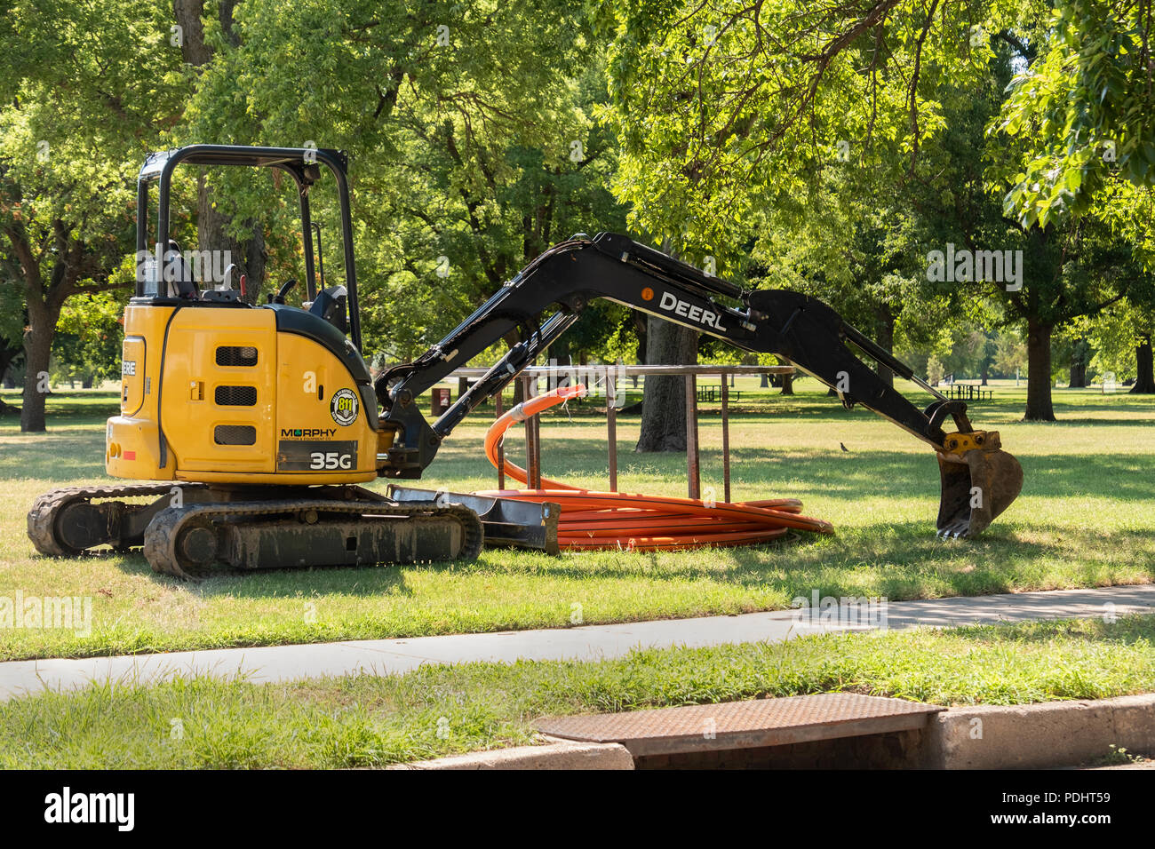 John deere backhoes hi-res stock photography and images - Alamy