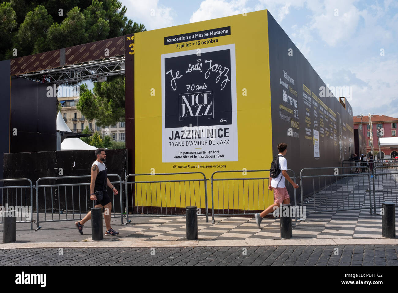 Nice jazz festival france hi-res stock photography and images - Alamy