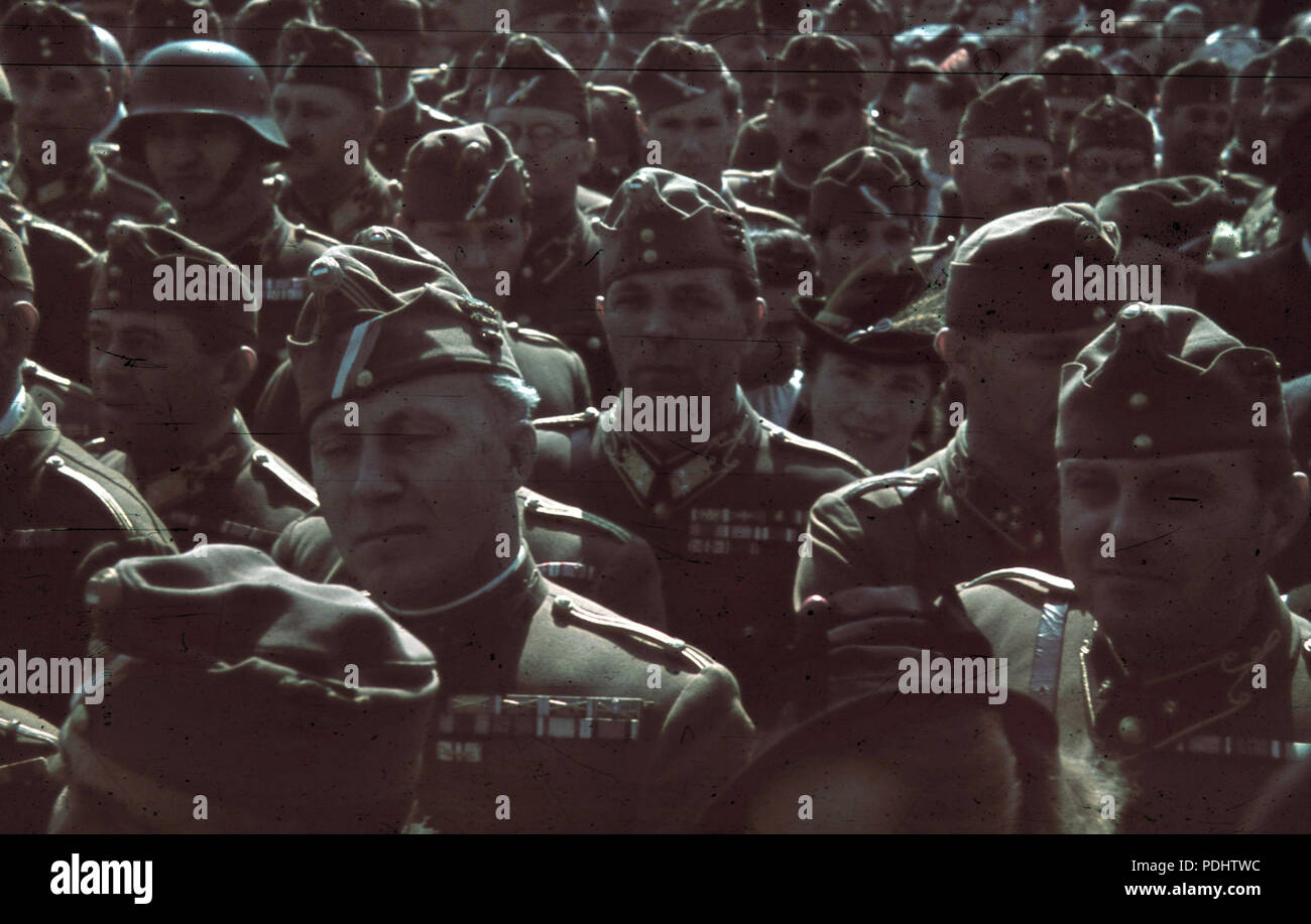 298 Soldier, colorful Fortepan 92511 Stock Photo - Alamy