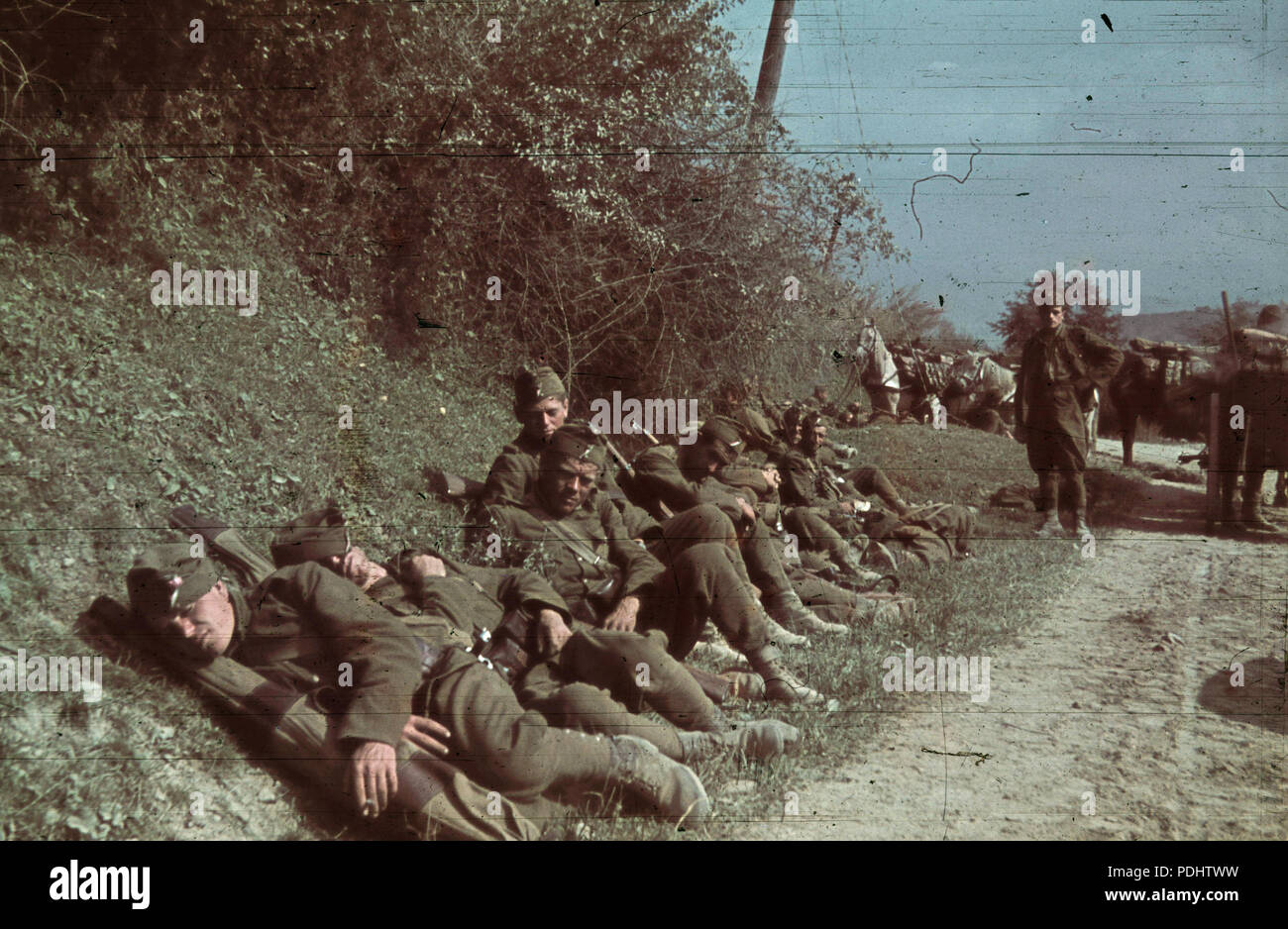 War time relaxation hi-res stock photography and images - Alamy