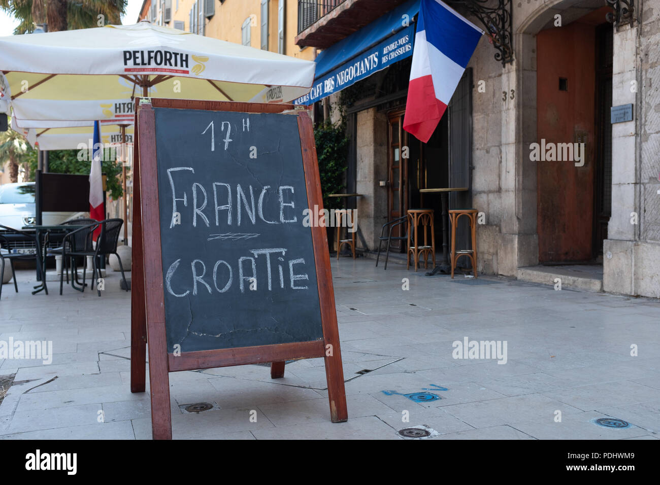 Sign, Grasse, France Stock Photo - Alamy