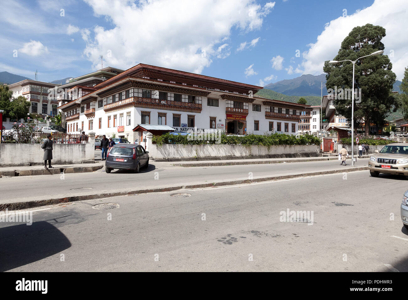 The city of Thimphu, capital of Bhutan Stock Photo - Alamy