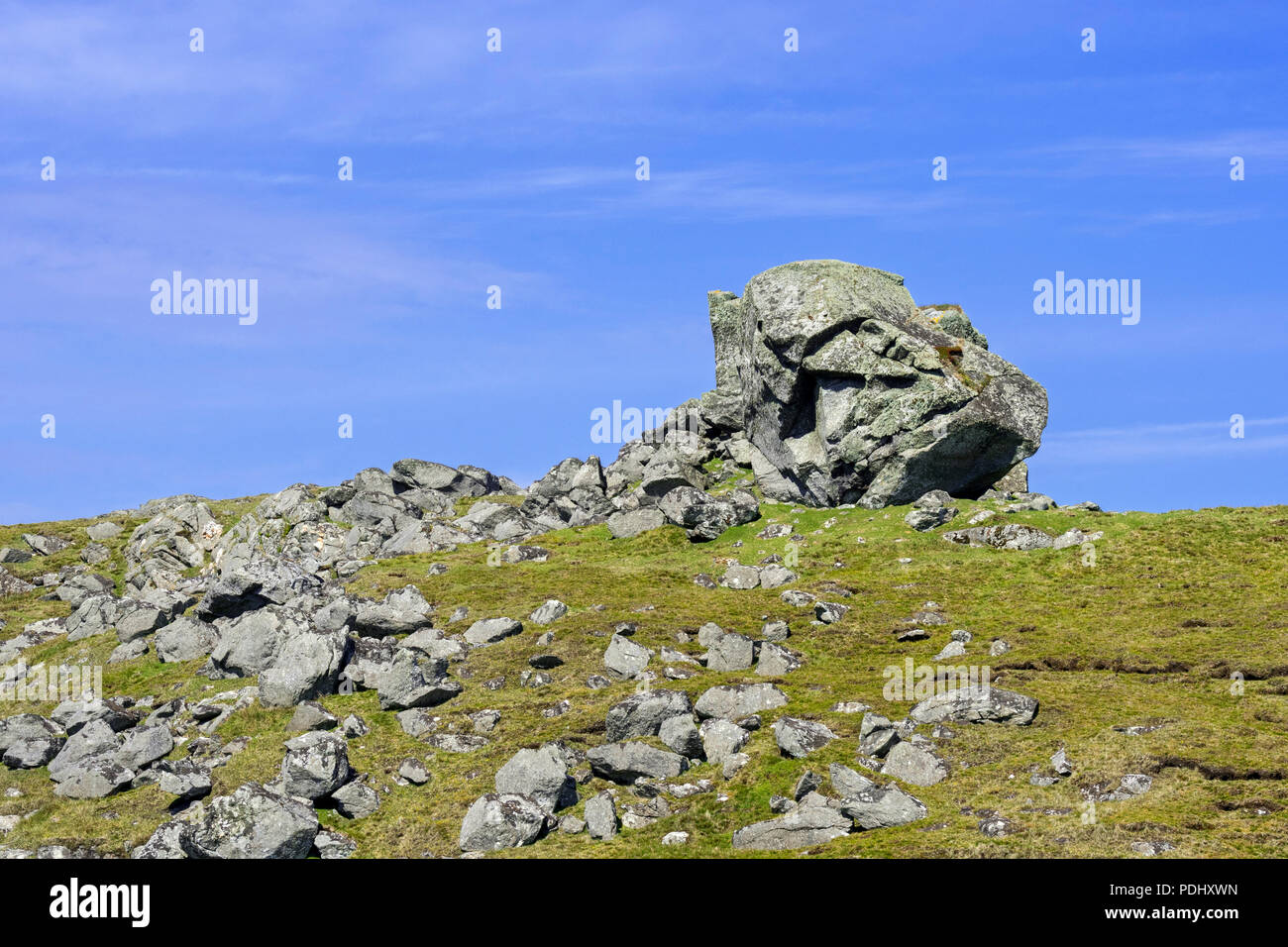 The Stanes of Stofast / Steens of Stofast, 2,000 tonne glacial erratic ...
