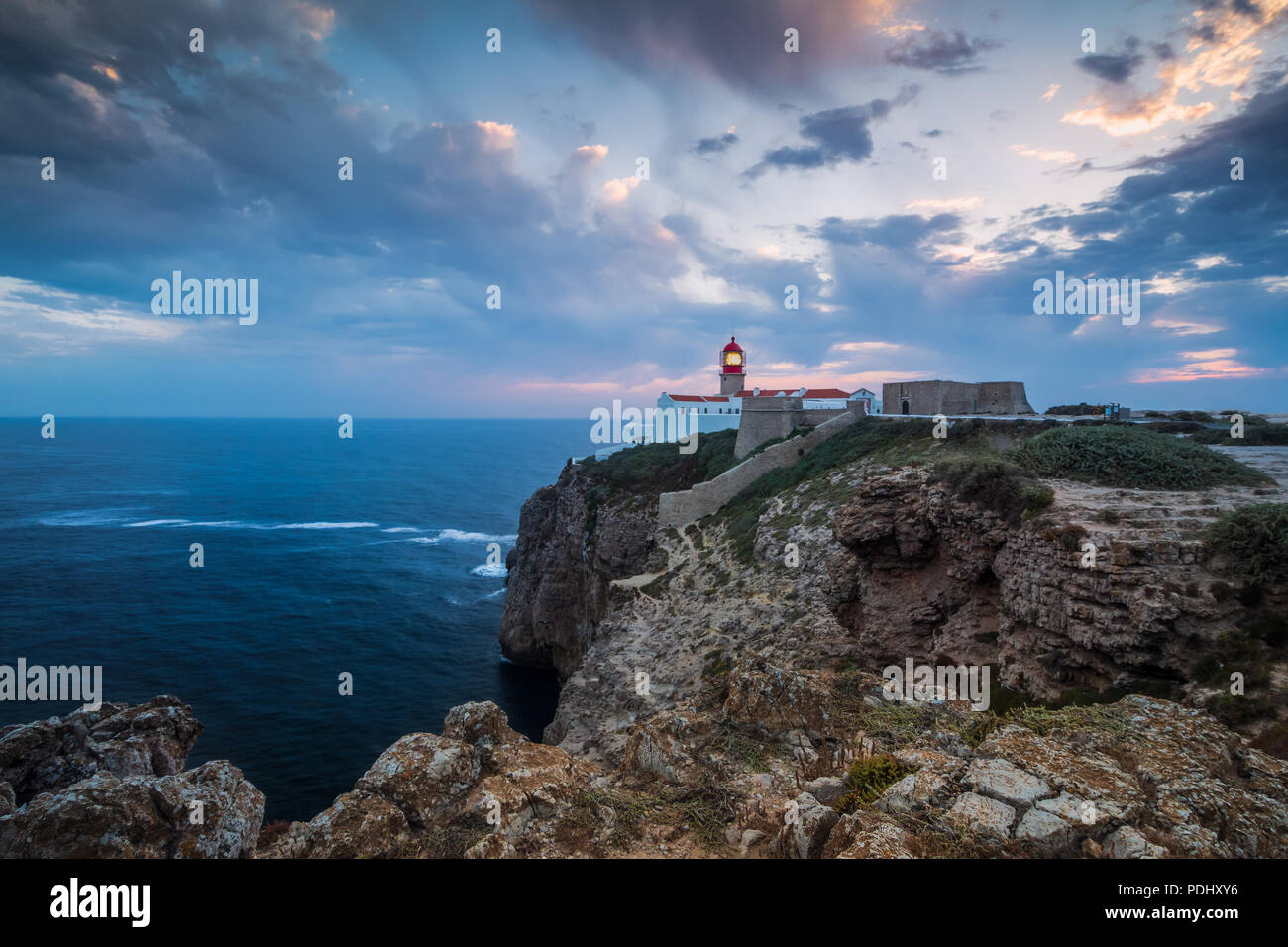 Sagres sunset hi-res stock photography and images - Alamy