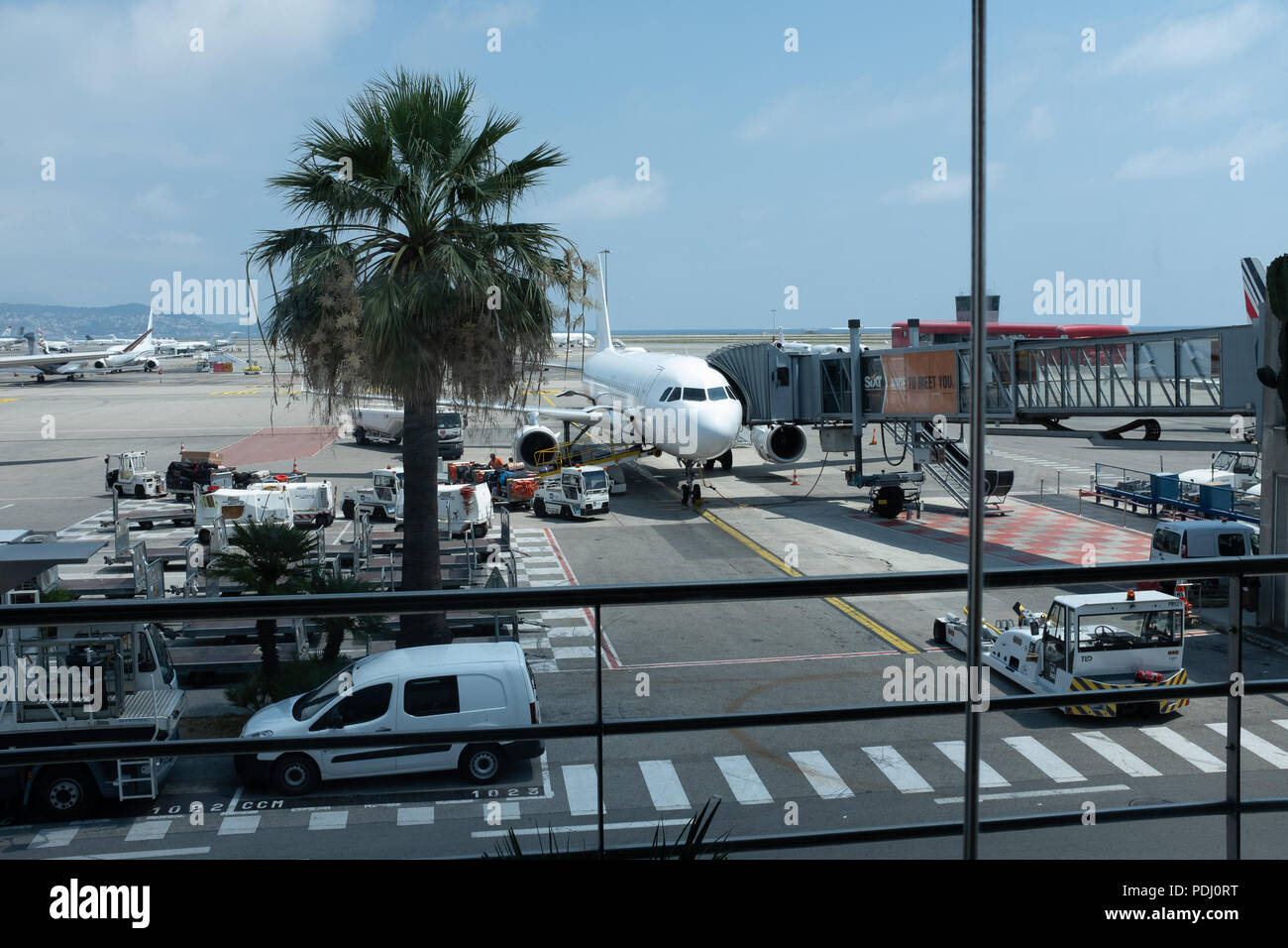 Nice Airport, France Stock Photo - Alamy