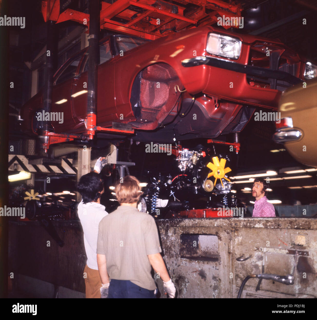 Car plant 1970s hi-res stock photography and images - Alamy