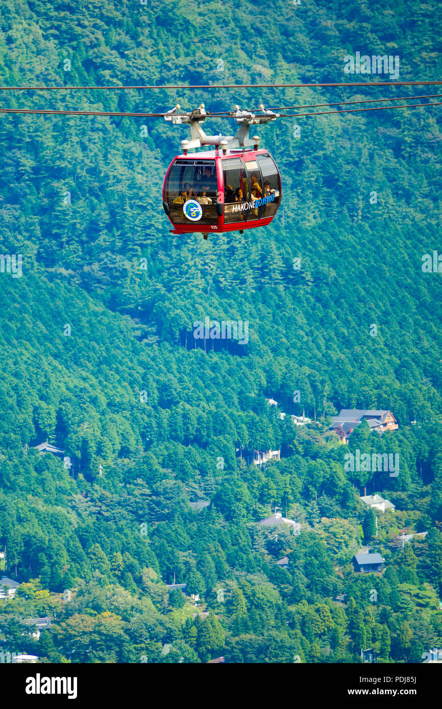 Hakone National Park Mt. Fuji 5th Station Komagatake Ropeway Tram Mt ...