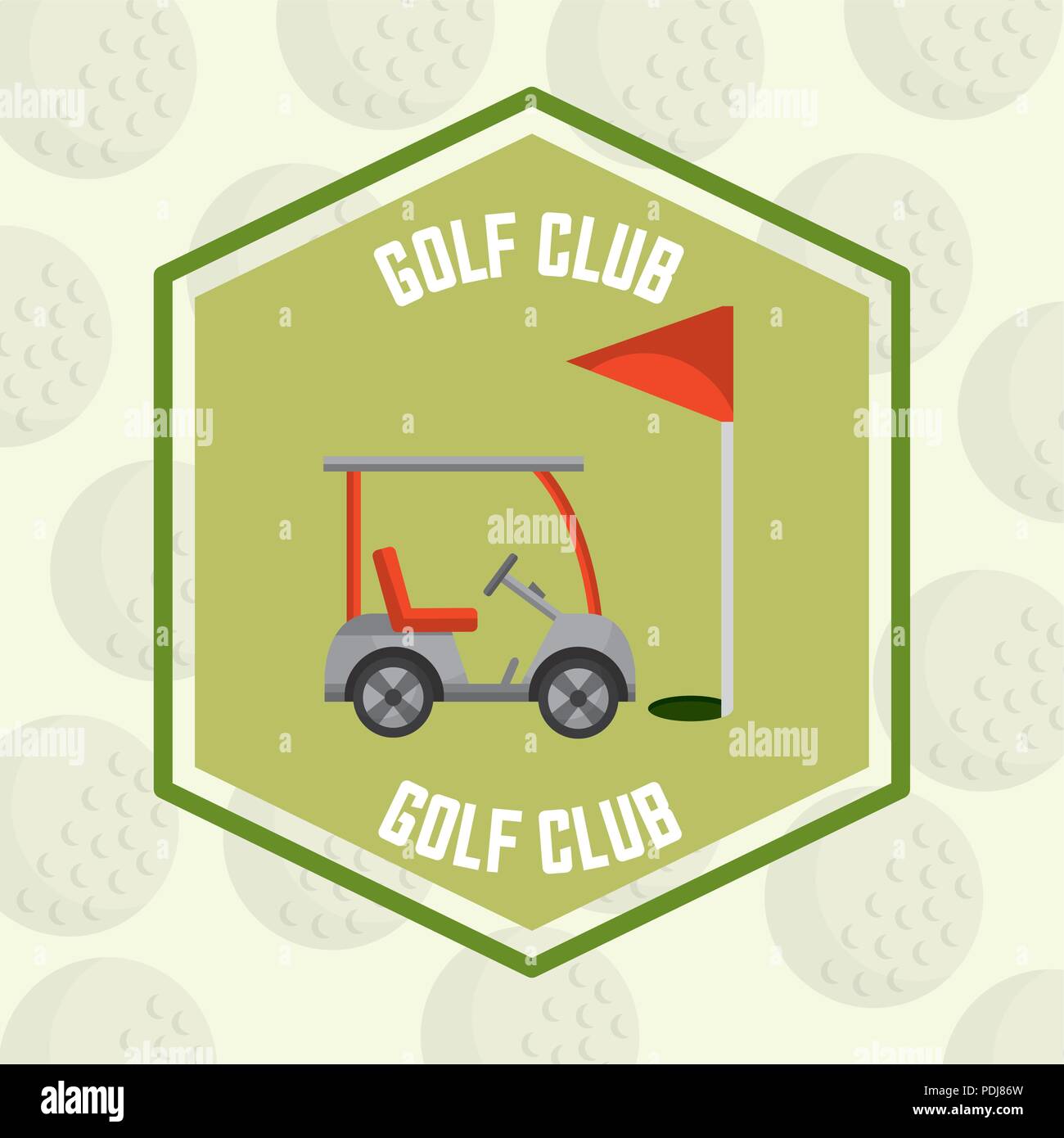 Golf club word Stock Vector Images - Alamy