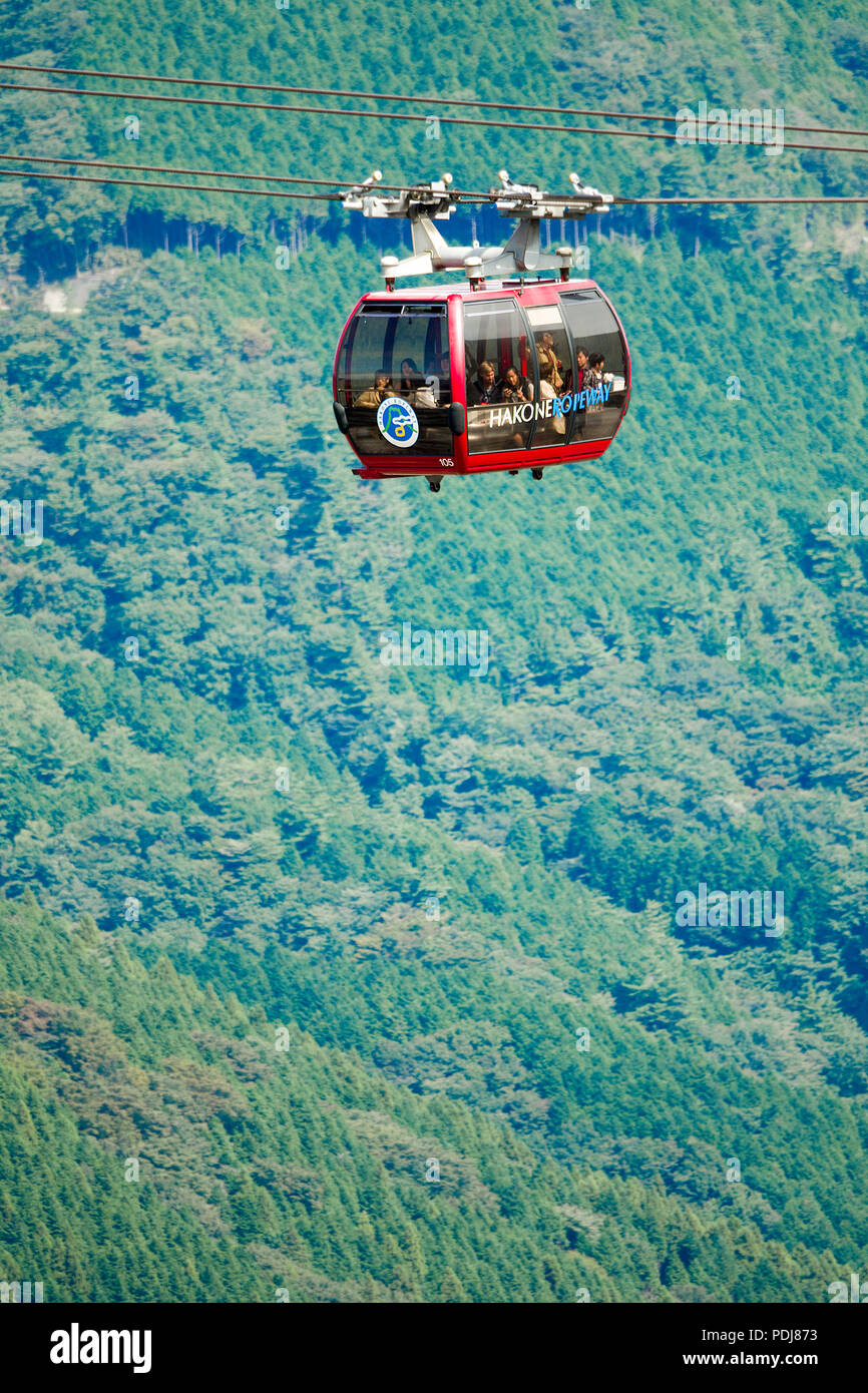 Hakone National Park Mt. Fuji 5th Station Komagatake Ropeway Tram Mt ...