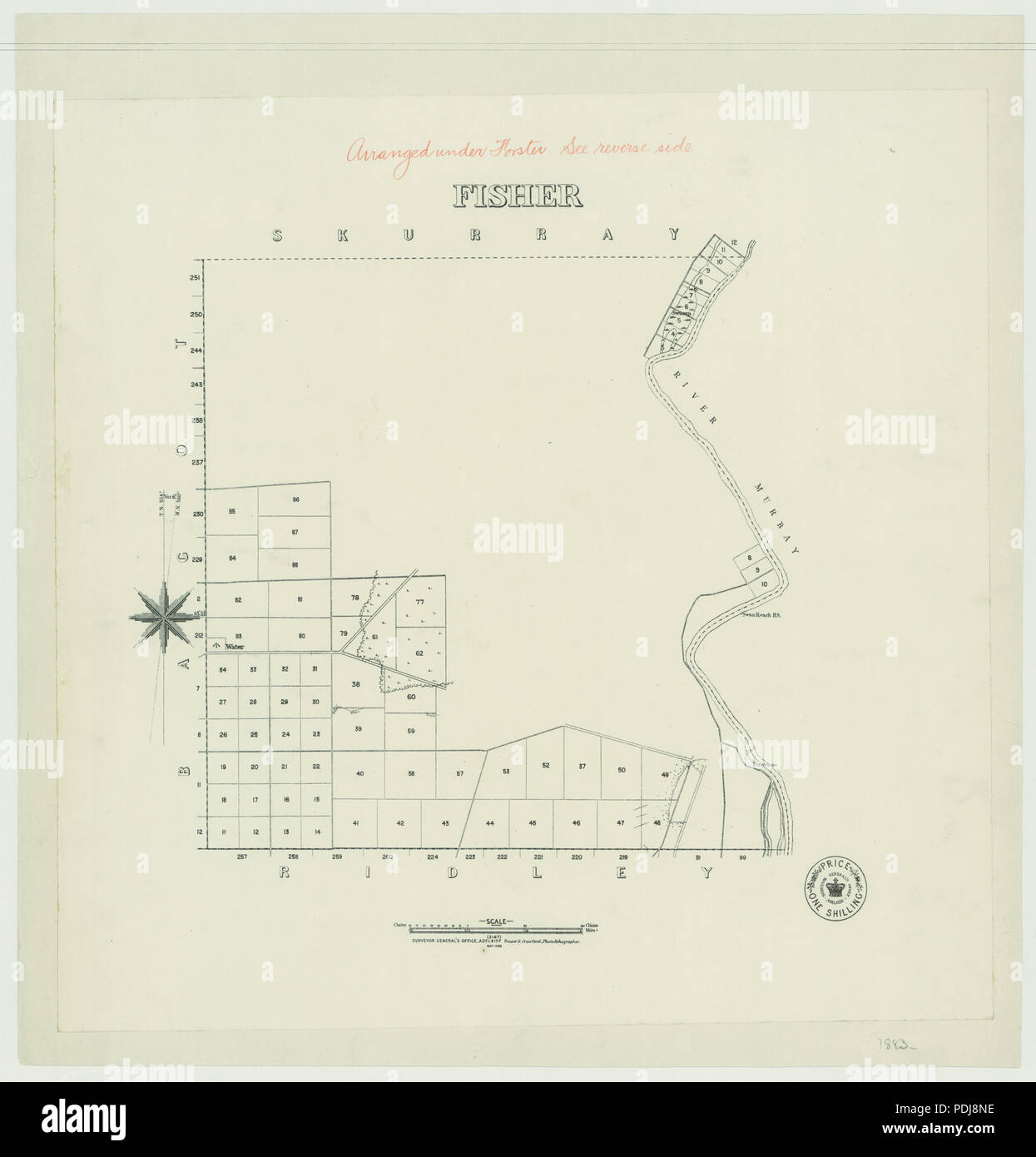 64 Hundred of Fisher, 1883 (22944630341 Stock Photo - Alamy