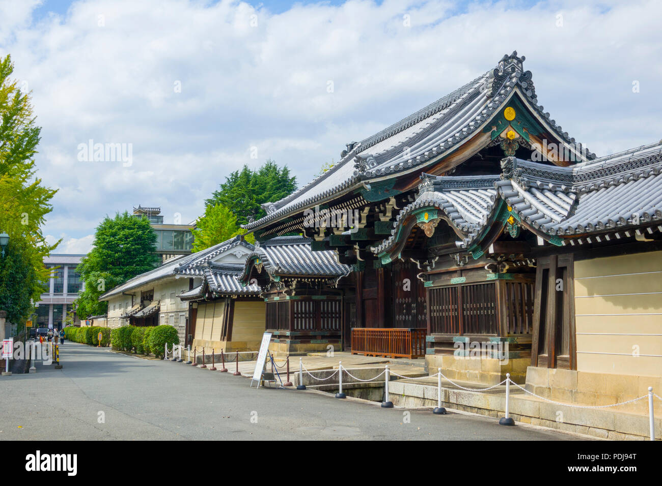 Shinto Shrine Kyoto Japan Asia Stock Photo - Alamy