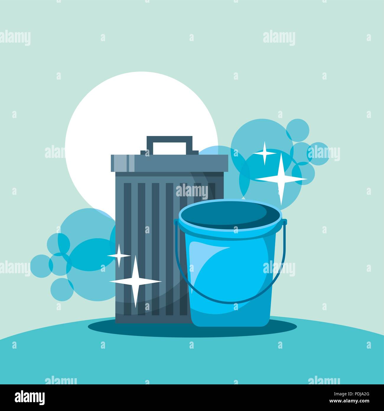spring cleaning concept Stock Vector Image & Art - Alamy