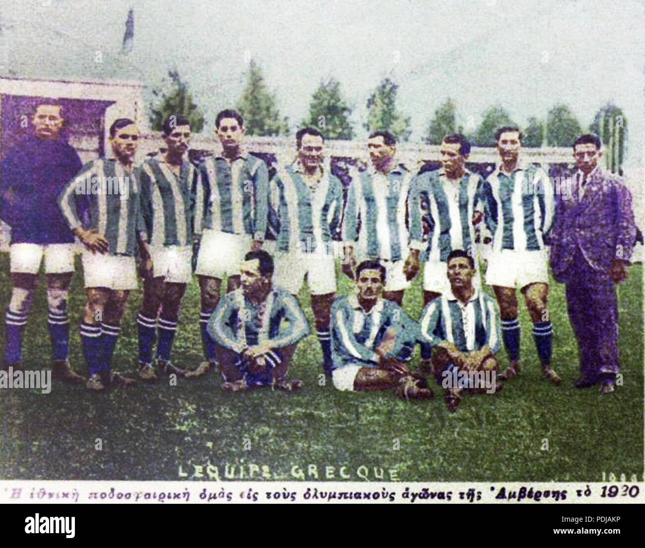 Football olympics 1920 hi-res stock photography and images - Alamy