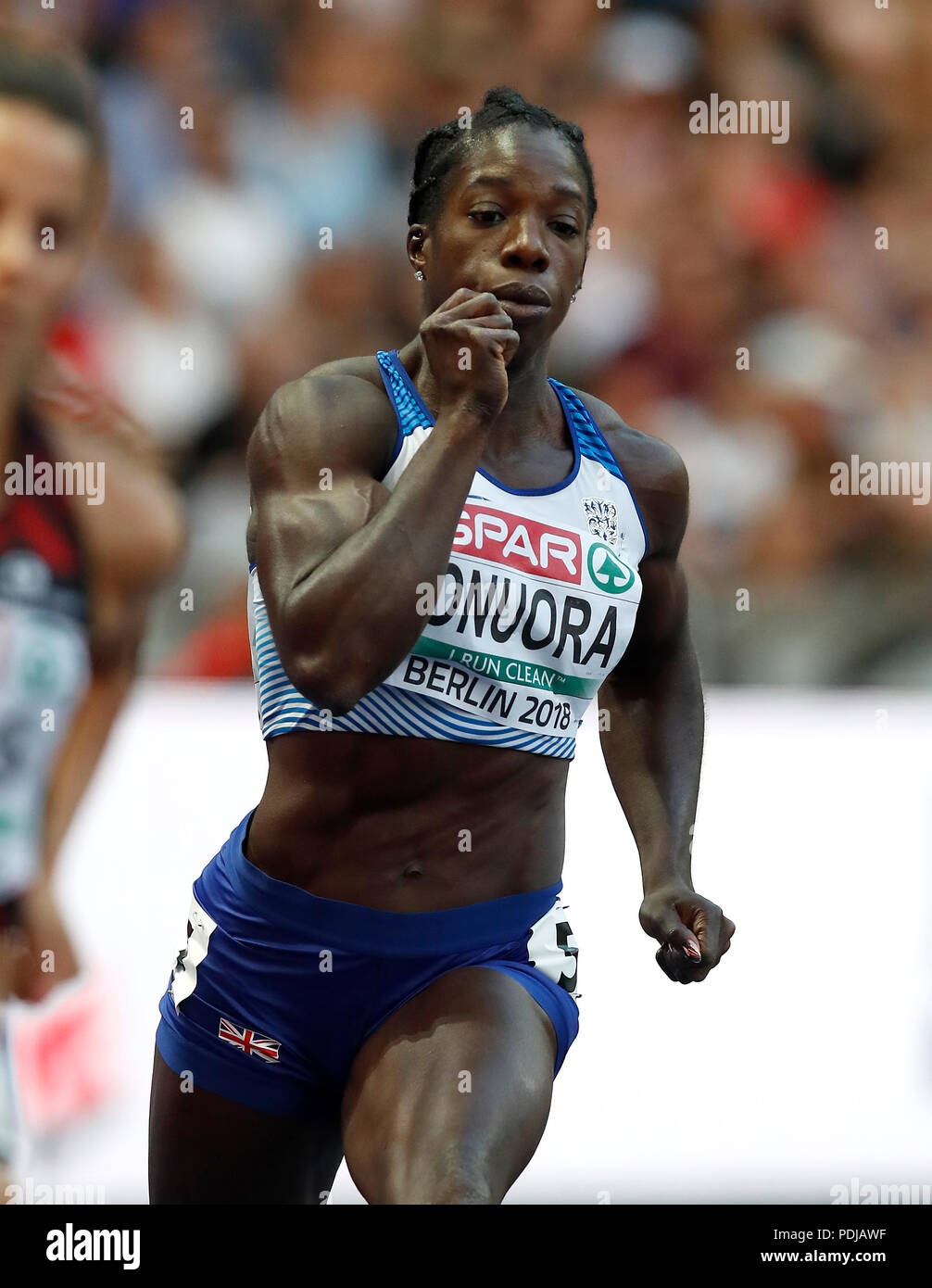 Great Britain's Anyika Onuora competes in the Women's 400m Semi Final ...