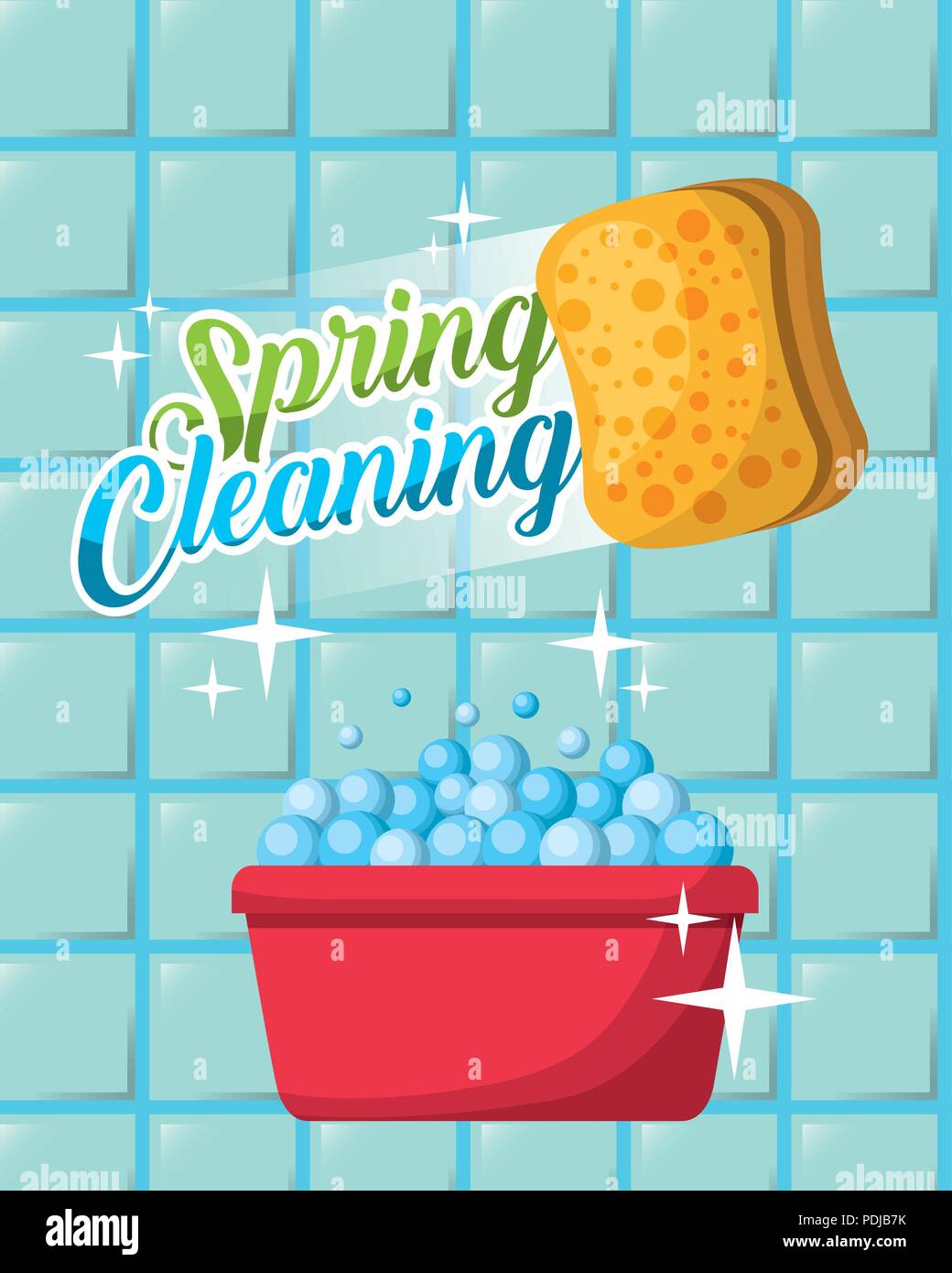 Spring basin Stock Vector Images - Alamy