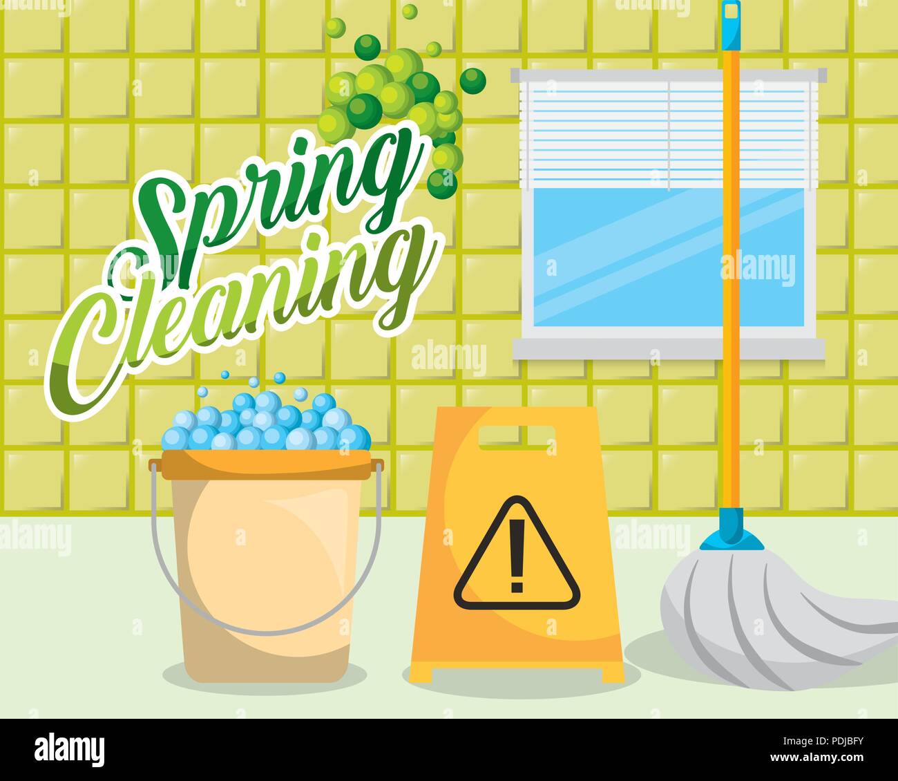 Cleaning hazard Stock Vector Images - Alamy