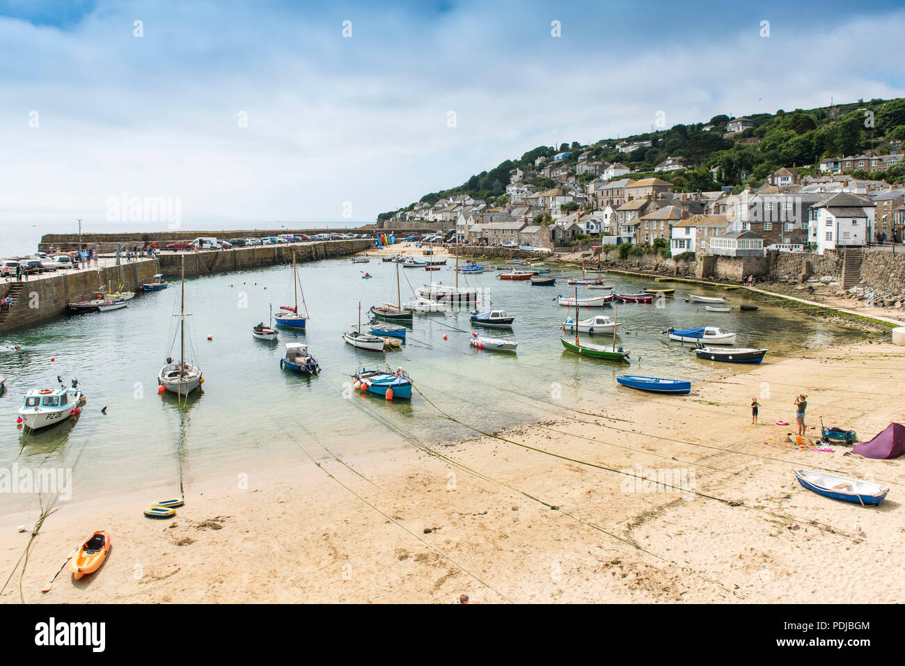 Mousehole in Cornwall Stock Photo - Alamy