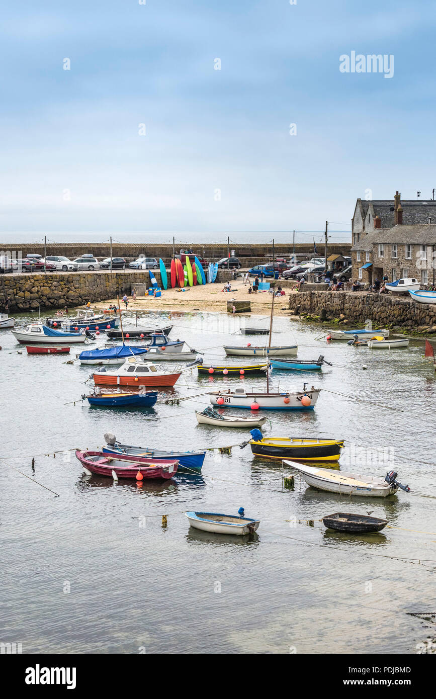 Small harbour boats hi-res stock photography and images - Alamy