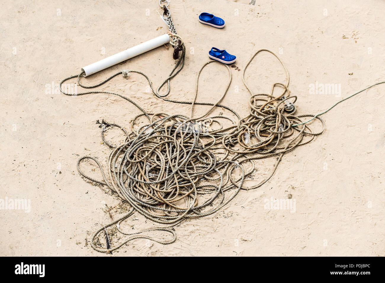 Mooring On A Beach High Resolution Stock Photography and Images - Alamy