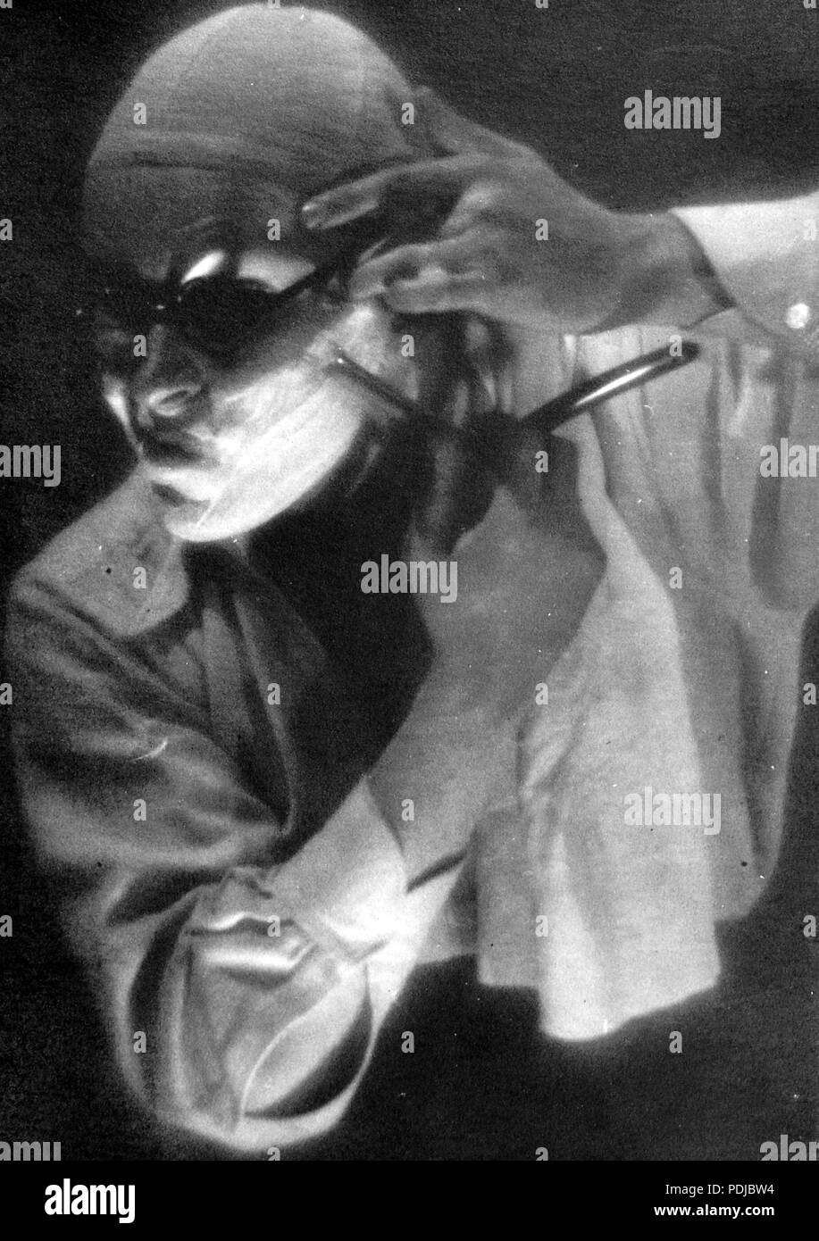 295 Shaving Fortepan 4707 Stock Photo - Alamy