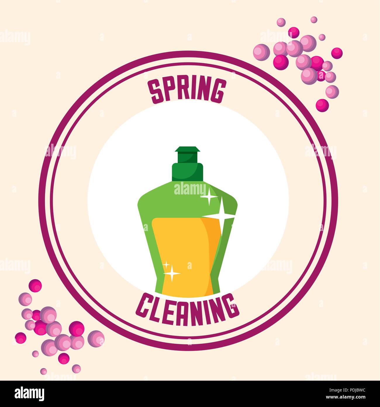 spring cleaning concept Stock Vector Image & Art - Alamy