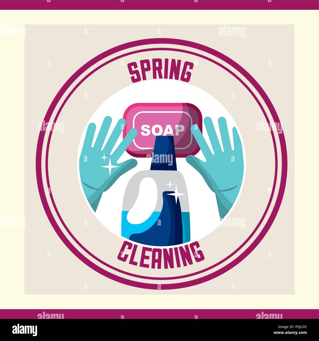 Suds cleaning Stock Vector Images - Alamy