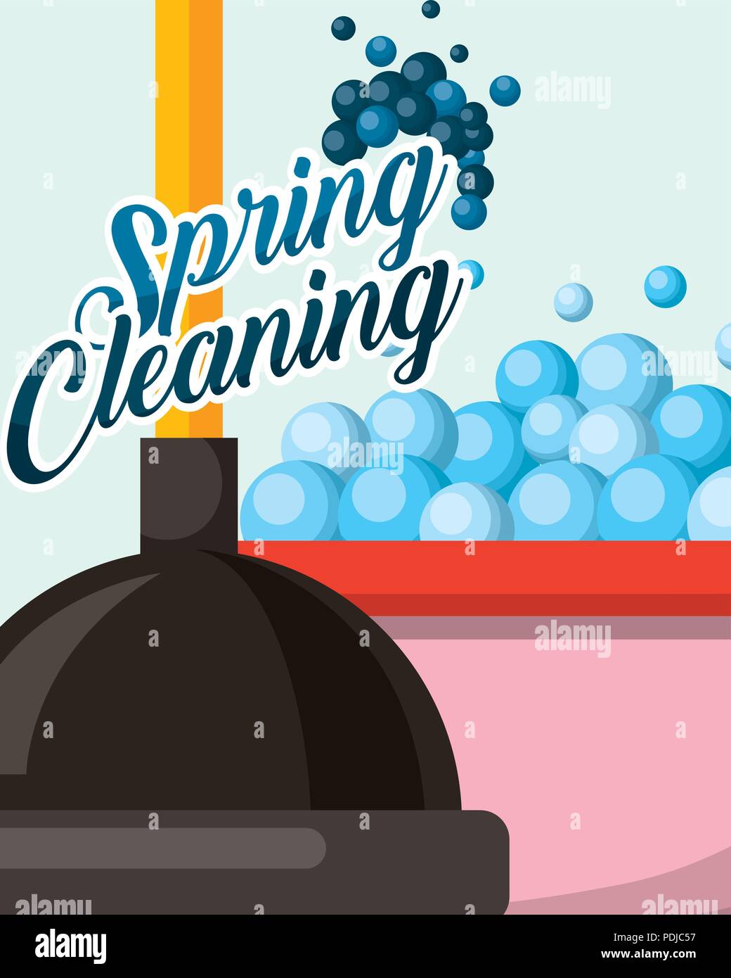 spring cleaning concept Stock Vector Image & Art - Alamy