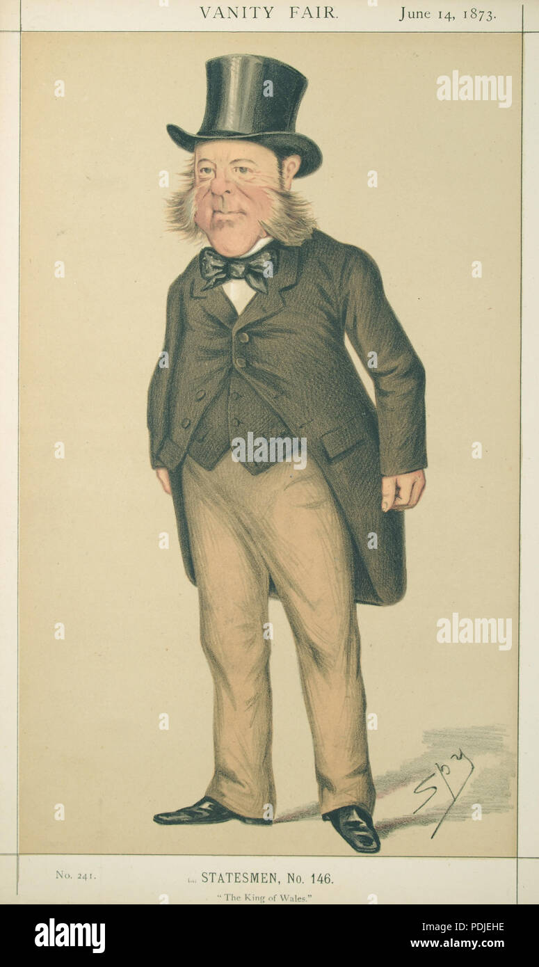 41 Watkin Williams-Wynn Vanity Fair 14 June 1873 Stock Photo - Alamy