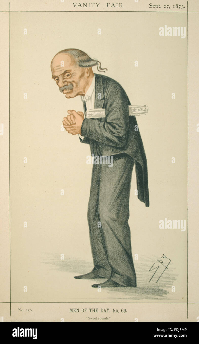 5 Sir Julius Benedict Vanity Fair 27 September 1873 Stock Photo - Alamy