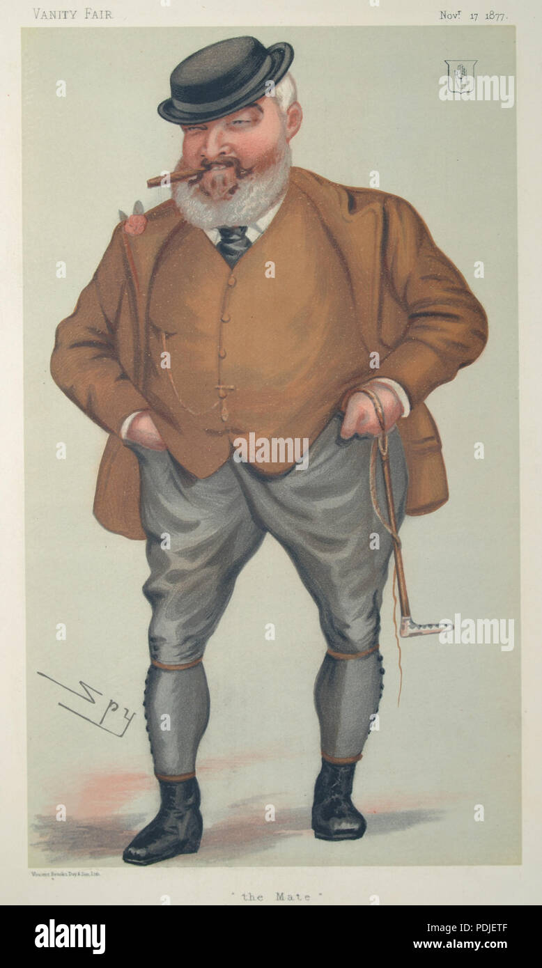 4 John Dugdale Astley, Vanity Fair, 1877-11-17 Stock Photo - Alamy