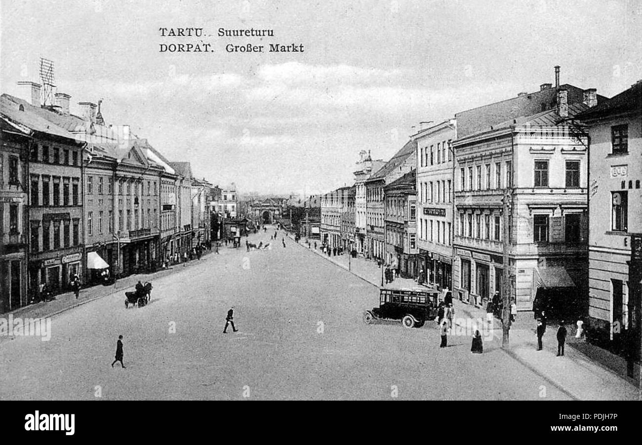 Tartu estonia Black and White Stock Photos & Images - Alamy