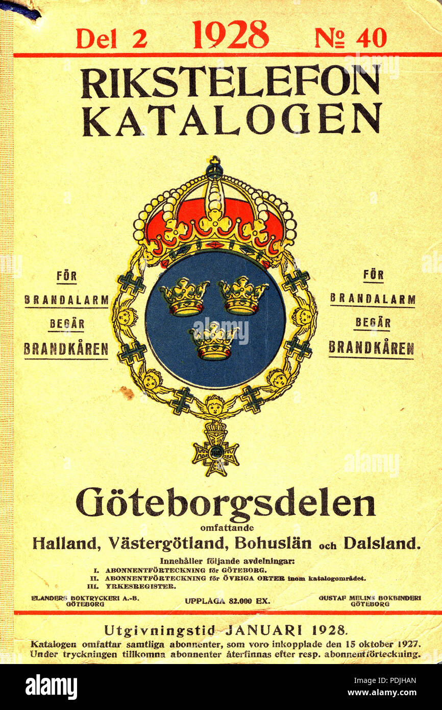 355 Telefonkatalog 1928 Stock Photo - Alamy