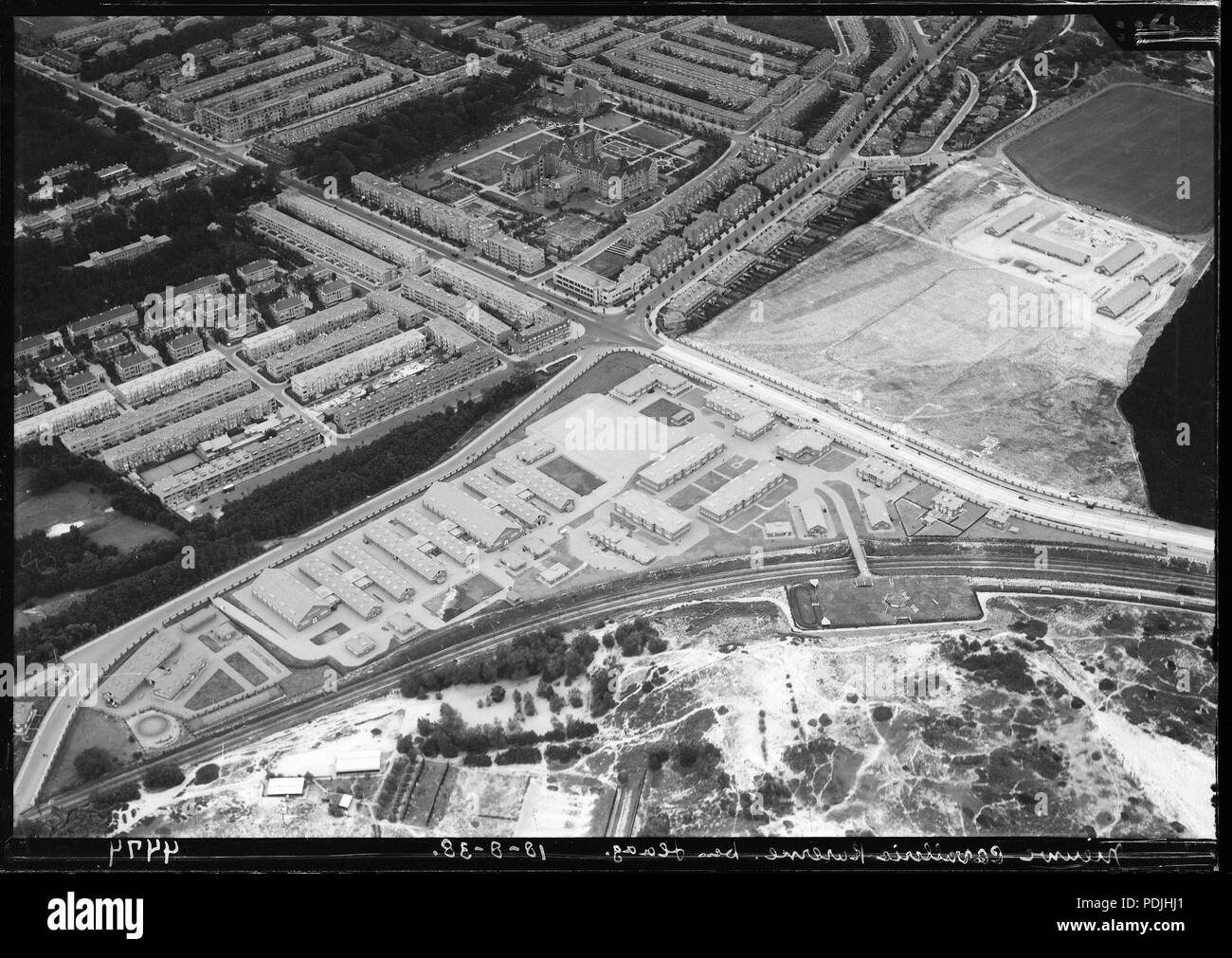 356 The (new) Alexander Barracks, The Hague, 1938 (Alexanderkazerne ...