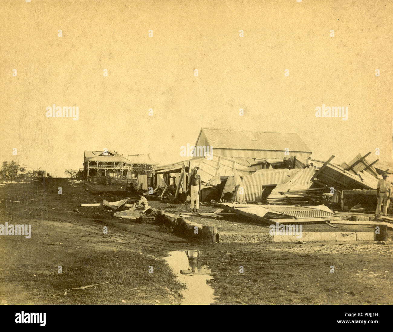 Cyclone damage hi-res stock photography and images - Alamy