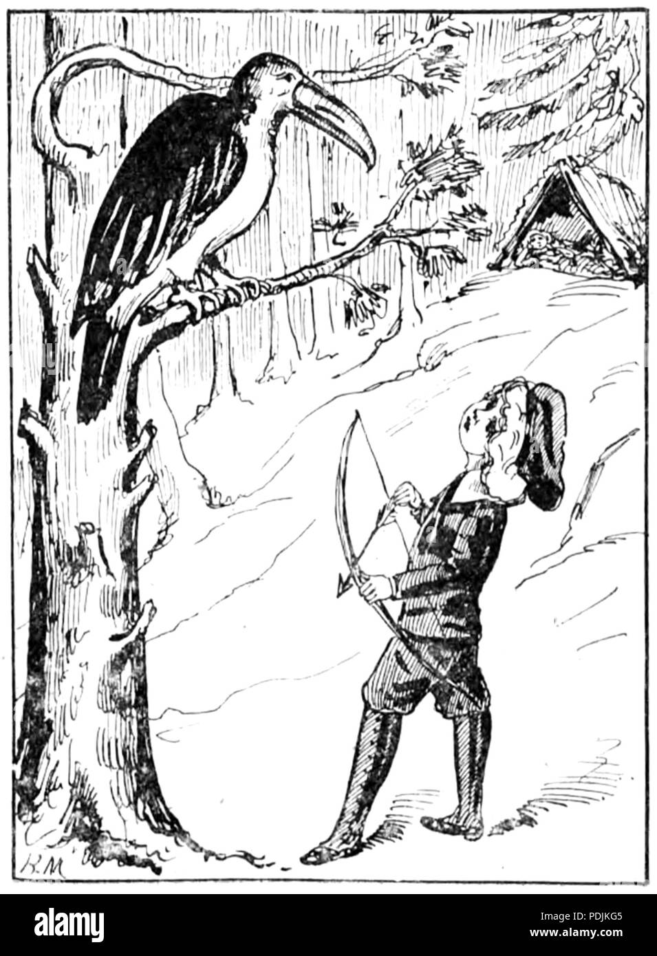 373 W zaklętym lesie (1928) p09 Stock Photo - Alamy