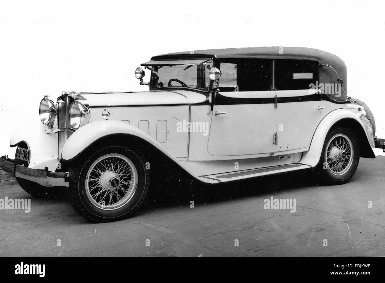 375 Walter Royal (1931) kabriolet Petera Stock Photo - Alamy