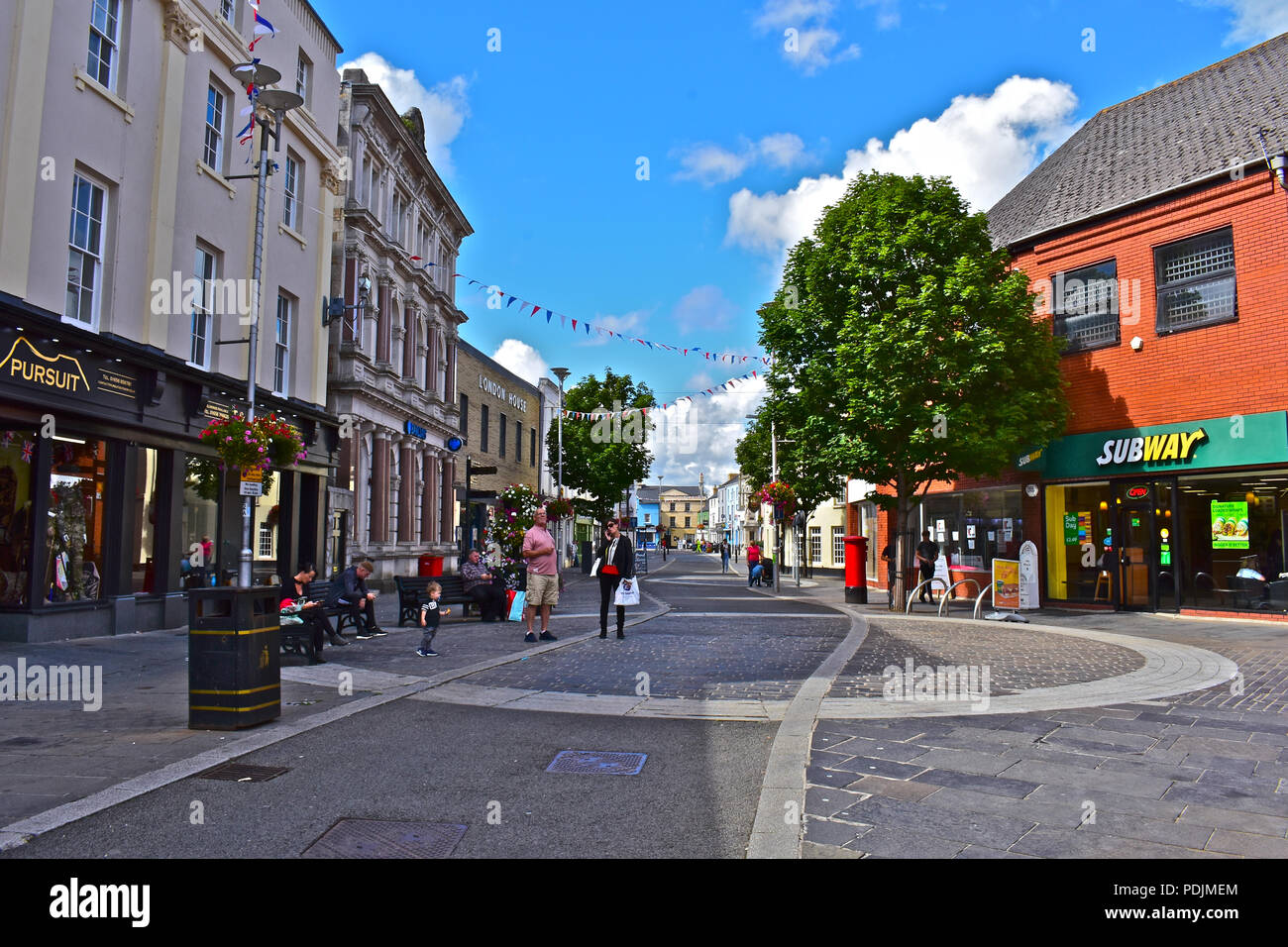 Bridgend town centre hi-res stock photography and images - Alamy