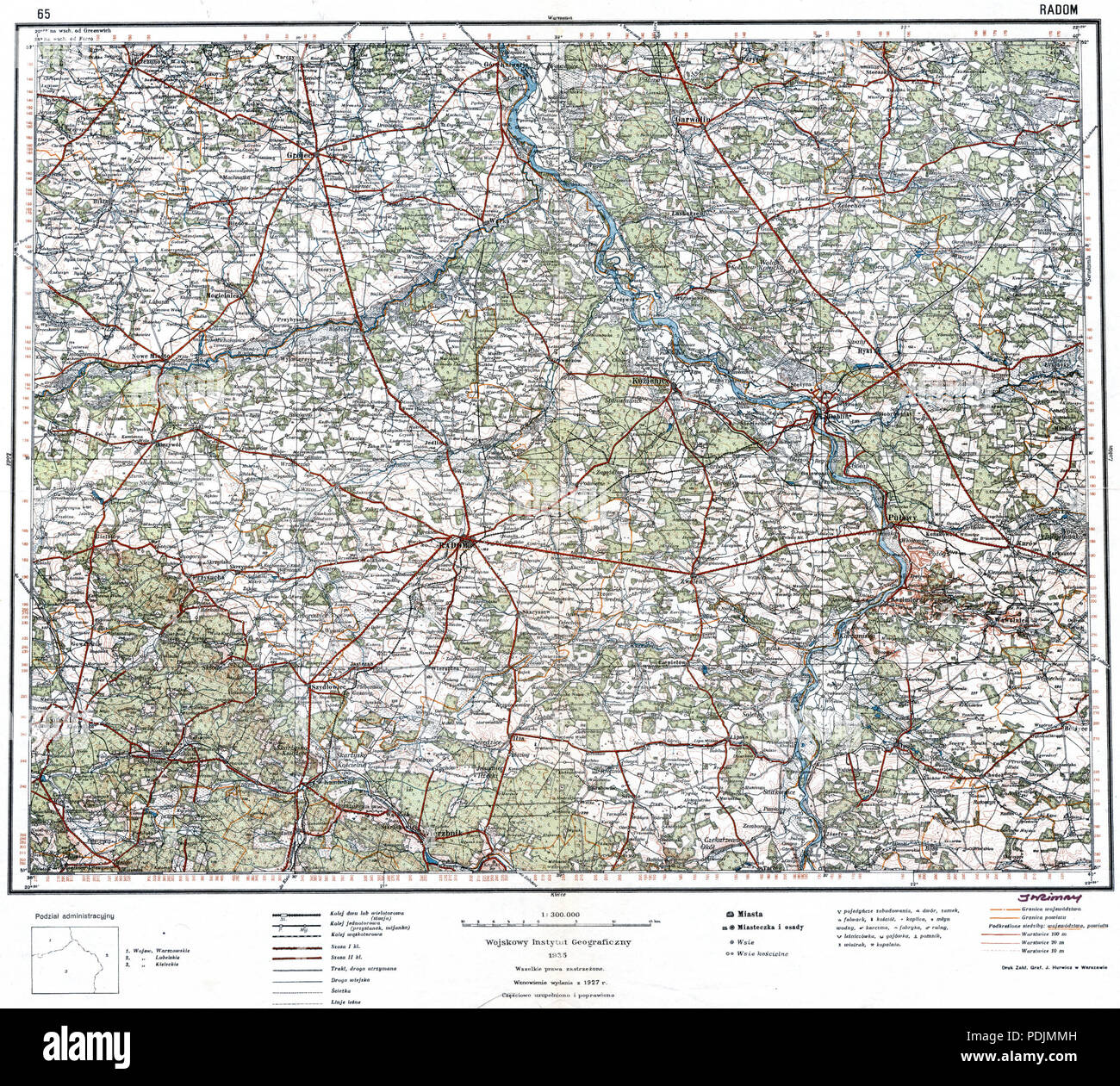 Radom map hi-res stock photography and images - Alamy