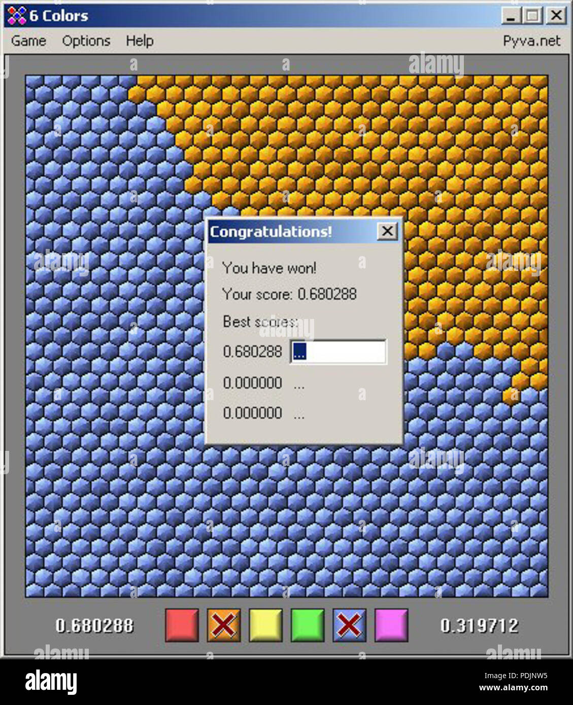 1 6 Colors-4 Stock Photo - Alamy