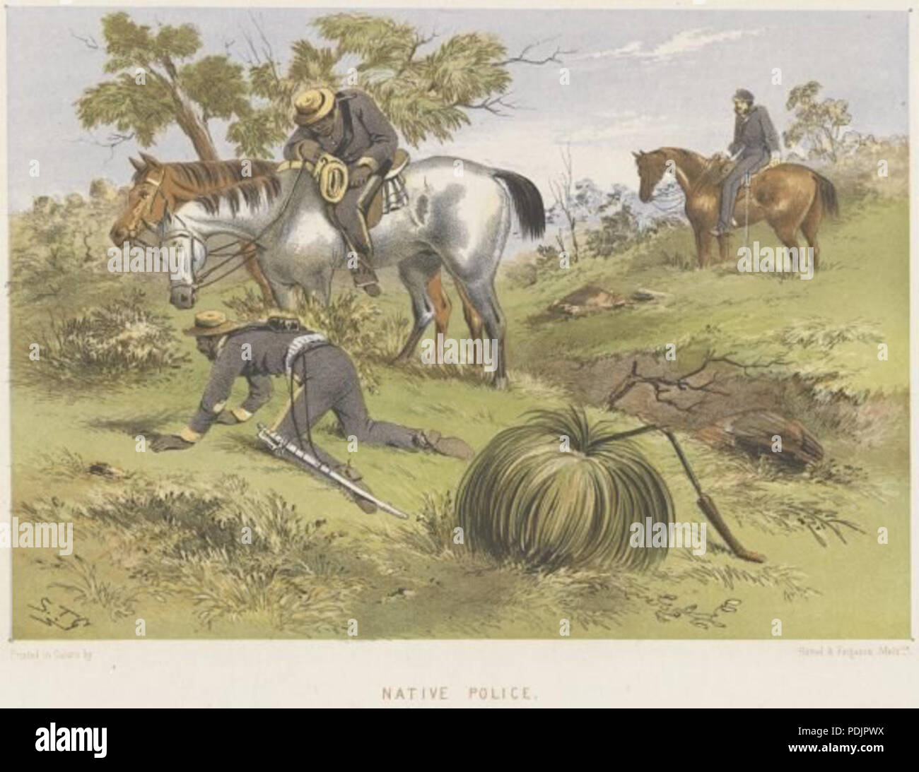 Indigenous australians 19th century hi-res stock photography and images ...