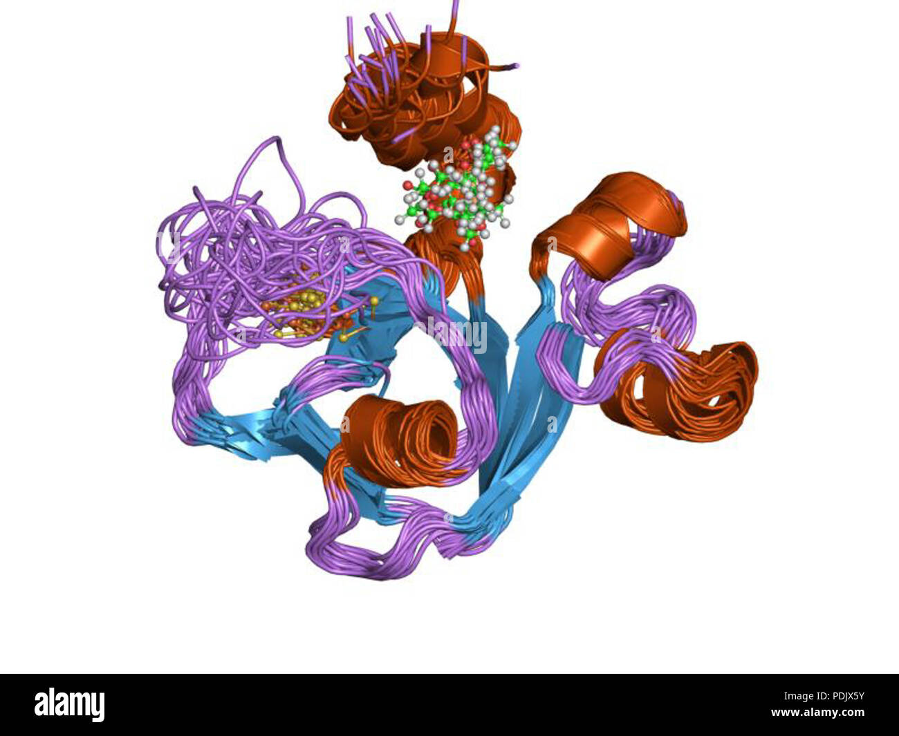 27 PDB 1e10 EBI Stock Photo - Alamy
