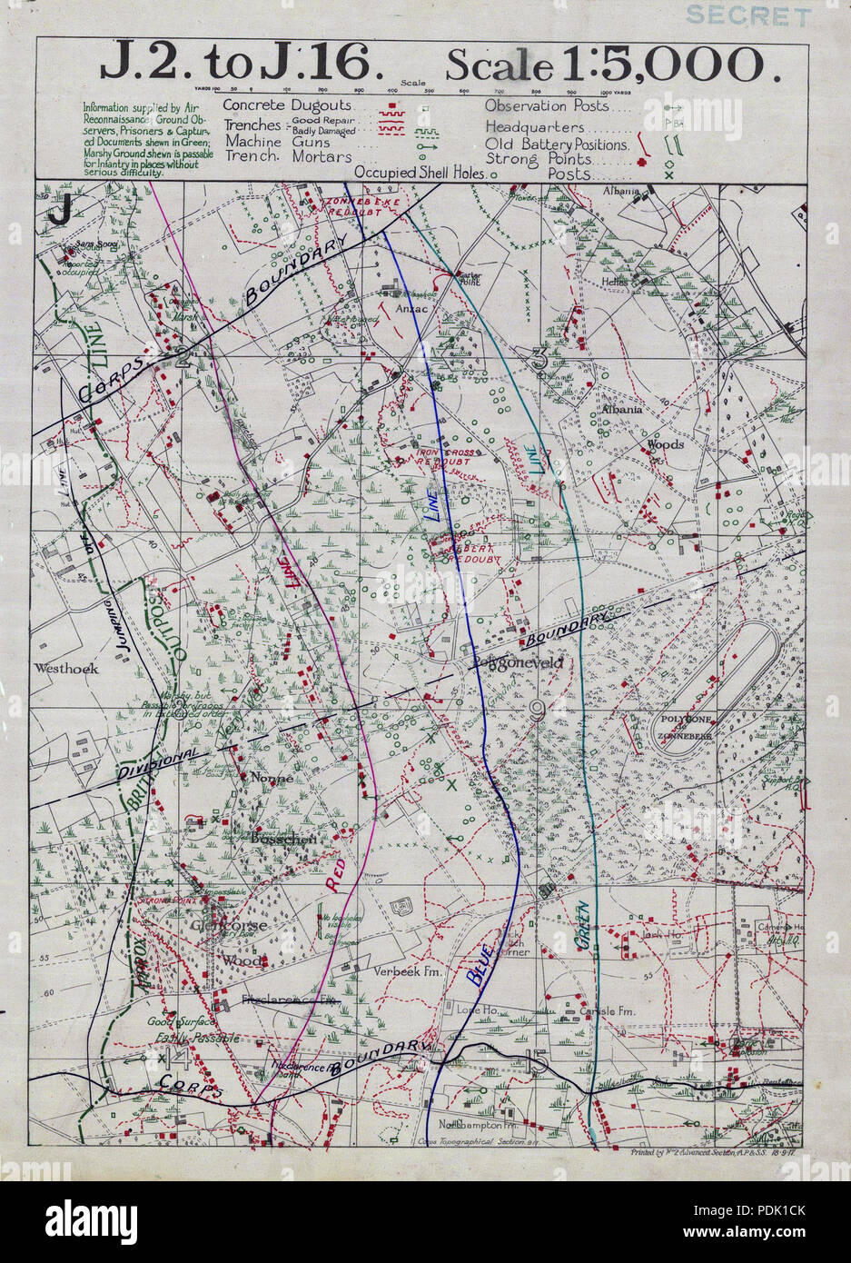 Battle lines map hi-res stock photography and images - Alamy