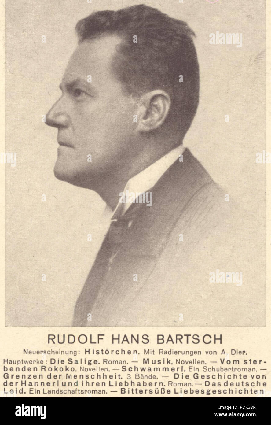 Bartsch hi-res stock photography and images - Alamy