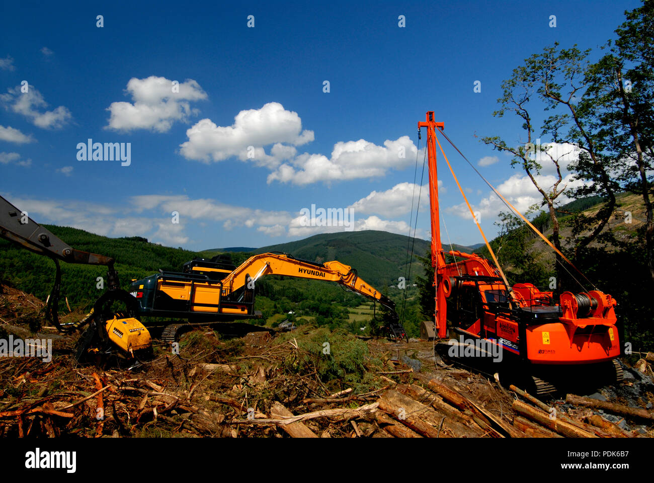Forestry operations hi-res stock photography and images - Alamy