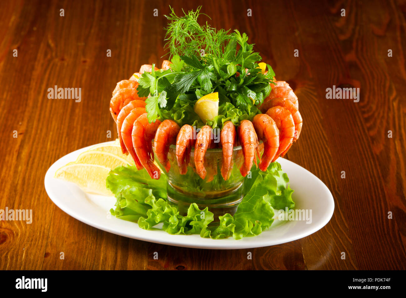 Chilled prawn cocktail hi-res stock photography and images - Alamy