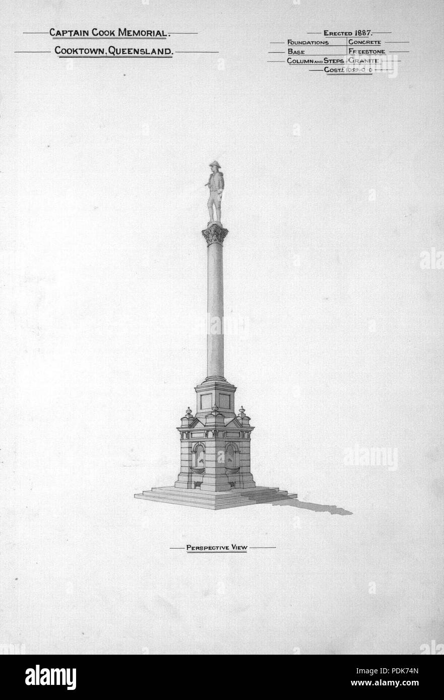 Captain cook memorial cooktown hi-res stock photography and images - Alamy