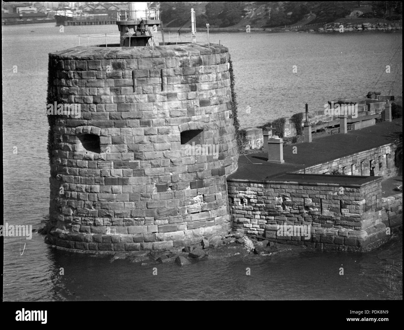 47 Fort Denison from The Powerhouse Museum Stock Photo - Alamy