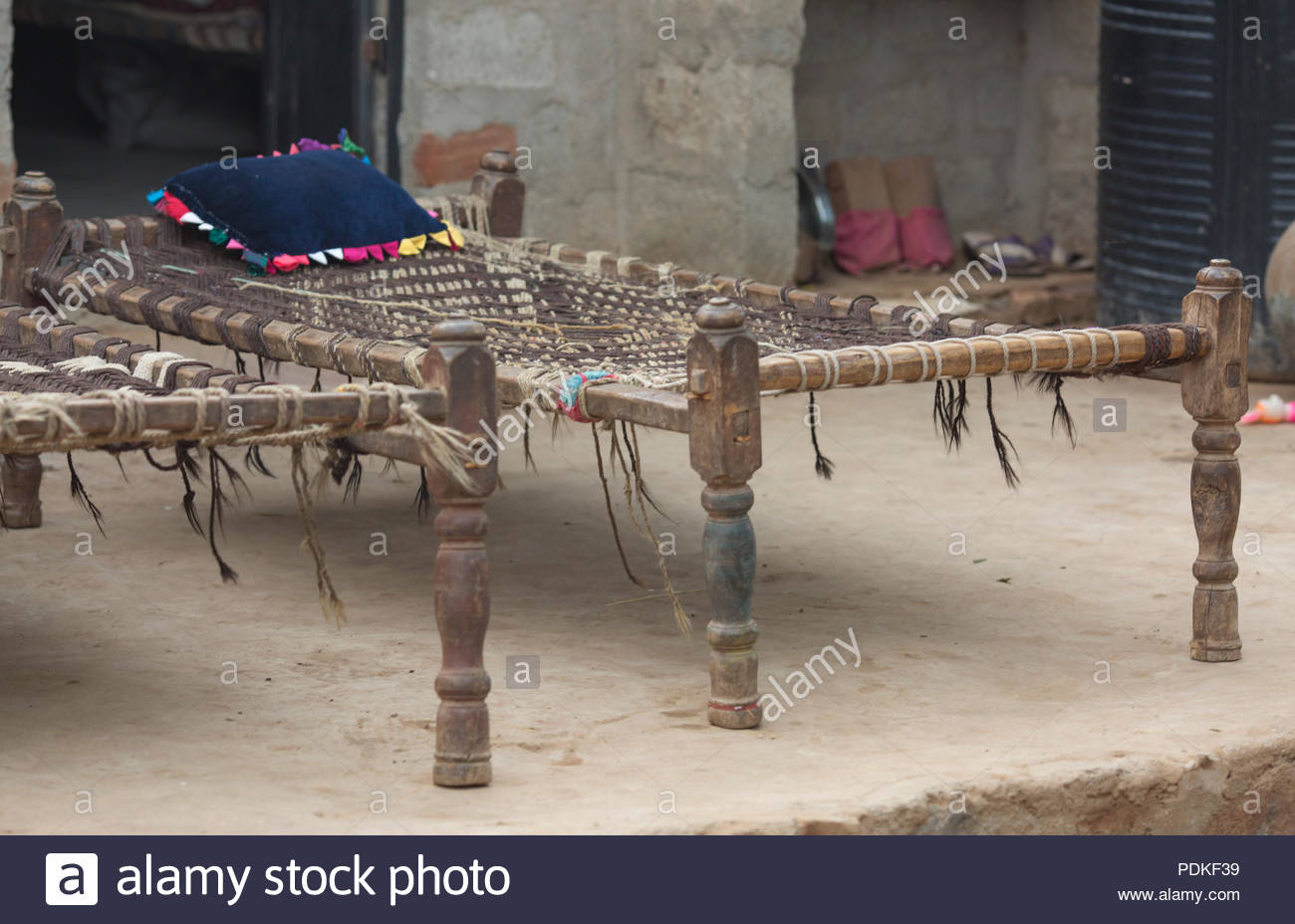 Charpai Stock Photos & Charpai Stock Images - Alamy